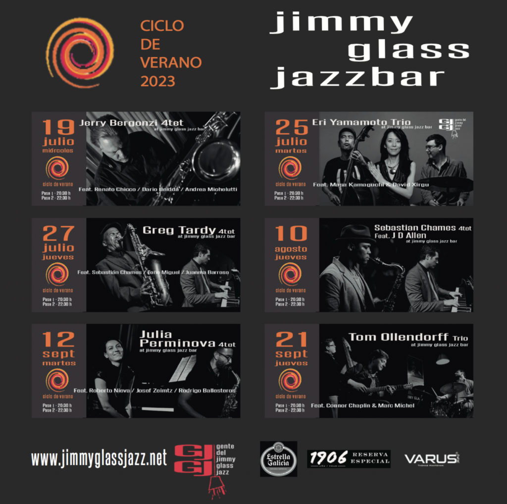 CICLO DE VERANO - Jimmy Glass Jazz BarJimmy Glass Jazz Bar