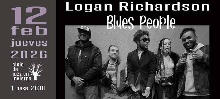 Logan Richardson Blue People - Jimmy Glass Jazz BarJimmy Glass Jazz Bar